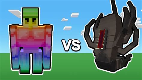 Spectrite Golem Vs Parasites In Minecraft Youtube