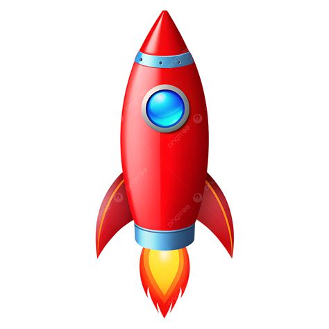 Rocket Clip Art Clipart Rocket Red