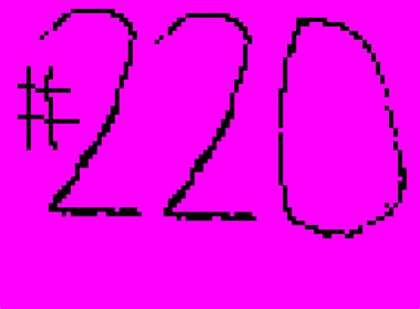 Almost To 200 Pixel Art