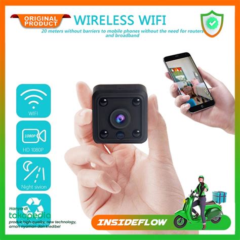 Jual Kamera Pengintai Mini Tersembunyi Spy Cam Wifi Mini Camera