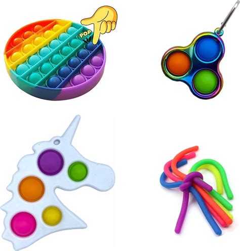Fidget Toys Pakket Toys Set Fidget Toys Box Fidget Pop It Bol