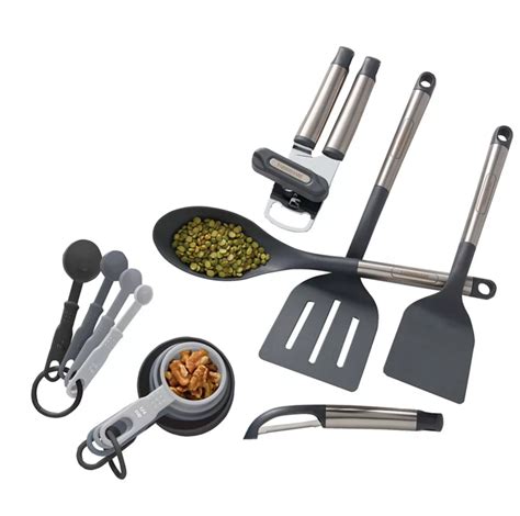 Farberware Professional 13 Piece Stainless Steel Tools And Gadgets Box S
