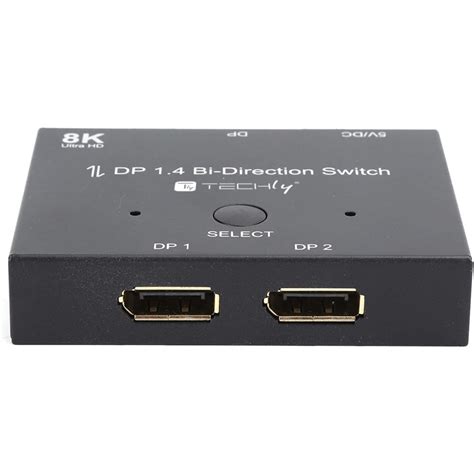 Bi Directional Switch K DP DisplayPort Splitter Converter For Multiple Sources And Displays