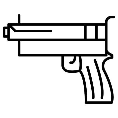 Premium Vector Gun Vector Illustration