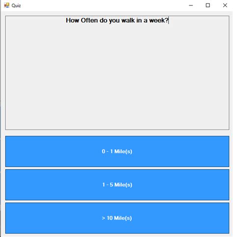 Im Trying To Create A Multiple Choice Quiz In Cwinforms Using Sql