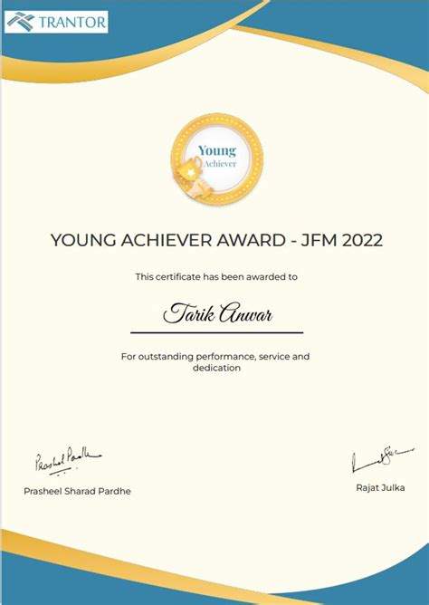 Tarik Anwar Hussain On Linkedin Thankyou Trantor