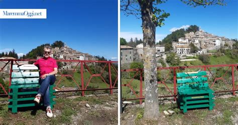 Arriva Dal Piemonte La Panchina Verde Affacciata Su Gerfalco