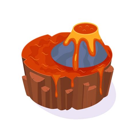 Premium Vector Isometric 3d Island Game With Landscape Of Earth