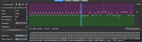 unknown fsk signal experiments in software radio