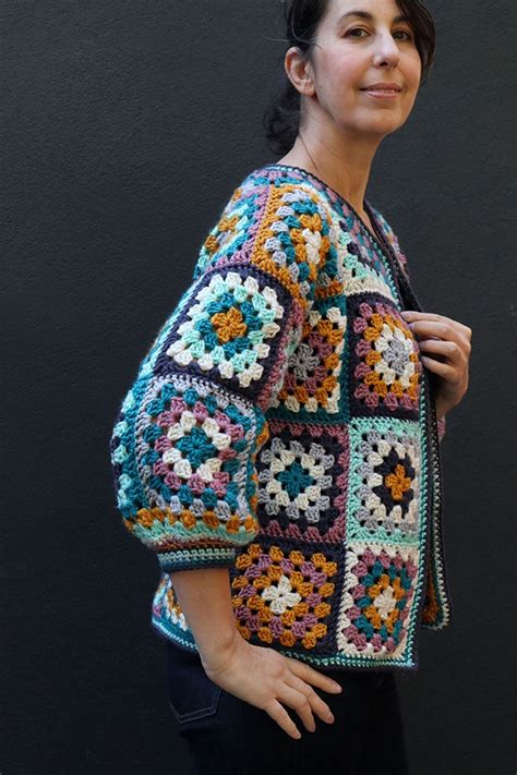 Cárdigan para Principiantes del Crochet Patrón Gratis Crochetisimo