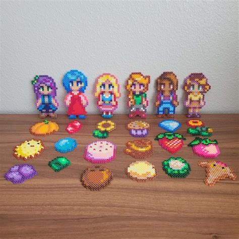 Stardew Valley Keychain Abigail Etsy