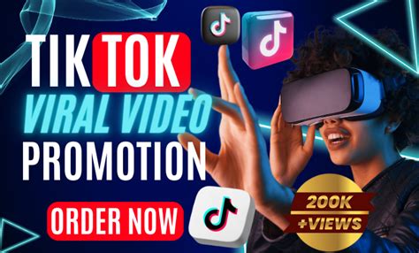 I Will Do Tiktok Viral Video Promotion Tik Tok Account Marketing To