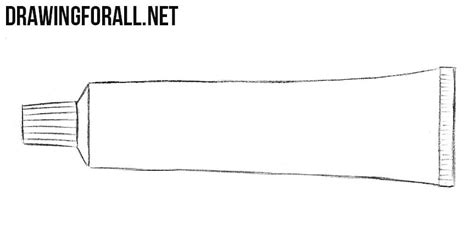 How To Draw A Toothpaste
