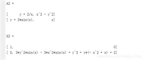 Matlab求smith标准型 Csdn博客