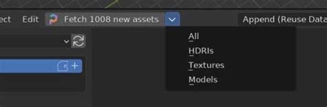 poly haven asset browser add on for blender