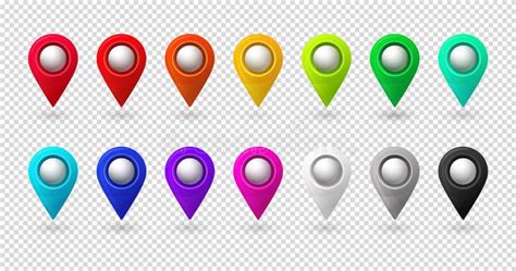 Map Location Pointer 3d Arrow Navigation Icon For Web Banner Logo Or Badge Vector