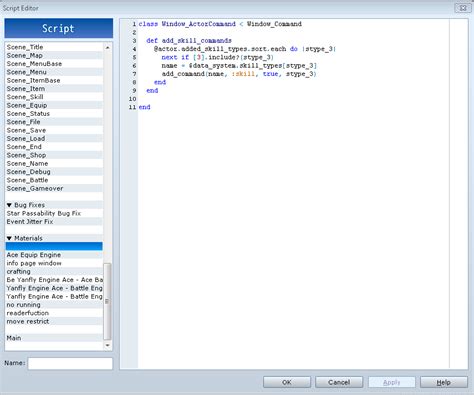 Removing Passive Skills From The Combat Menu Rpg Maker Forums