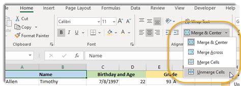 Excel Dont Merge Those Cells Here Is An Alternative Office Bytes