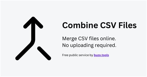 Combine Csv Files Merge Csv Files Online