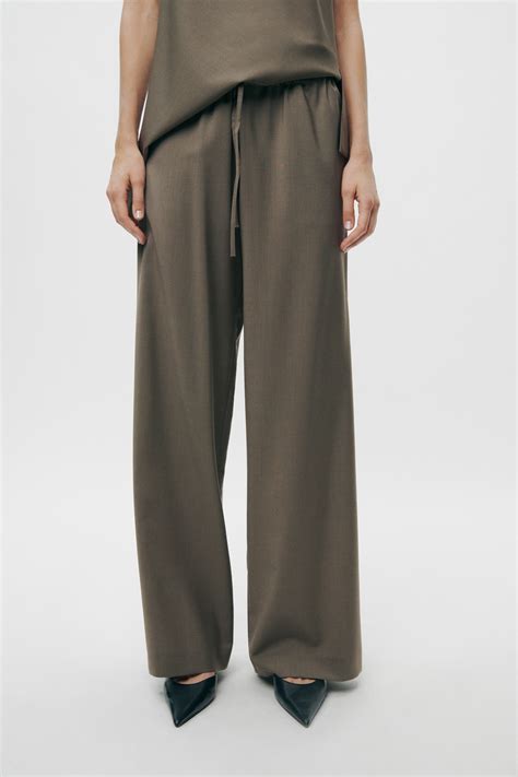 Zara Minimalist Wool Pants Zw Collection Mall Of America®