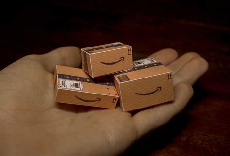 Mini Amazon Boxes And Envelopes Template Works On Cricut Etsy