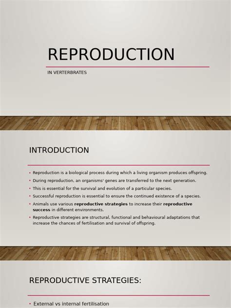 Reproduction In Vertebrates Pdf Fertilisation Egg