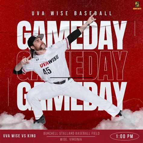 Uva Wise Athletics Its Game Day Today Uva Wise Baseball Is Back On The Field For Another