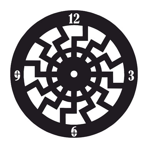 Buy Spiral Maze Clock Cdr Vector Design Online Artsshala Arts Shala