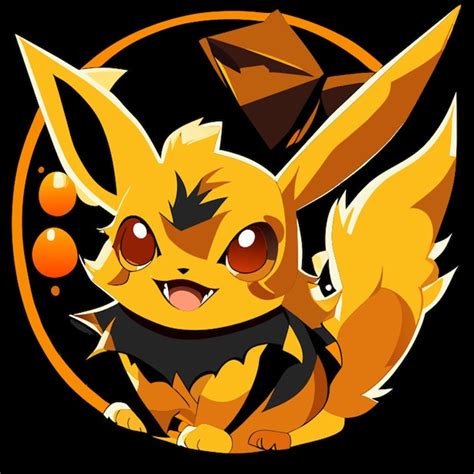 Ilustração Do Vetor Bendy Como Eevee Vetor Premium Gerado Com Ia