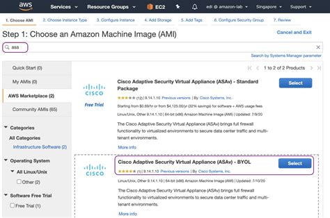 Deploy The Asav On The Aws Cloud — Aws Lab Latest Documentation