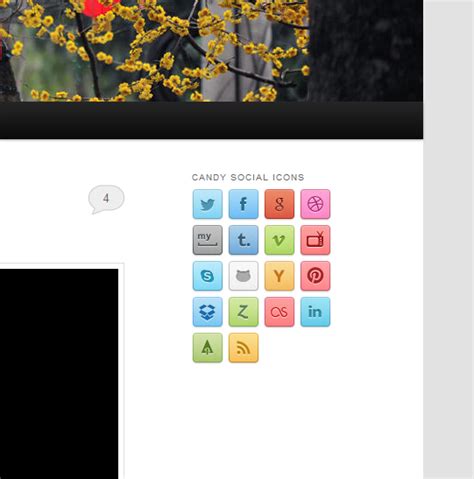 Candy Social Widget Plugin For Wordpress Wpexplorer