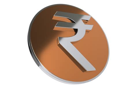 Golden Rupees Sign Symbol 3d Render Png 13775769 Png