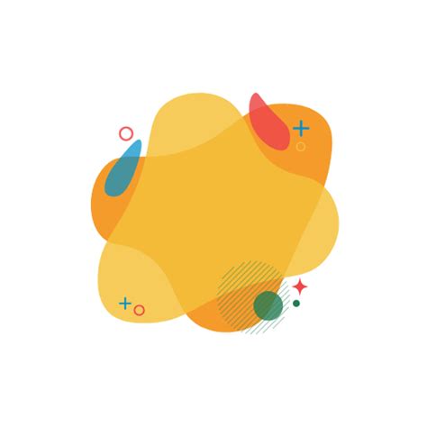 Free Colorful Blob Element Template To Edit Online
