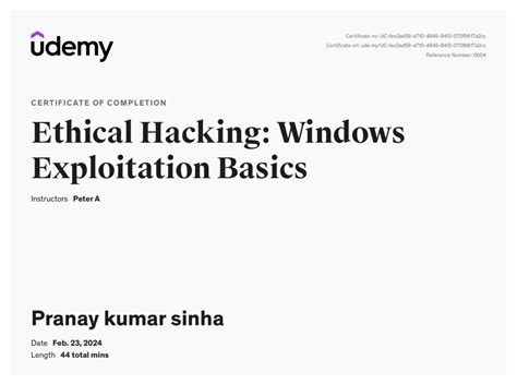 pranay sinha on linkedin udemy course completion certificate