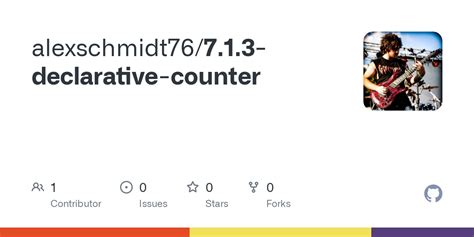 GitHub Alexschmidt76 7 1 3 Declarative Counter