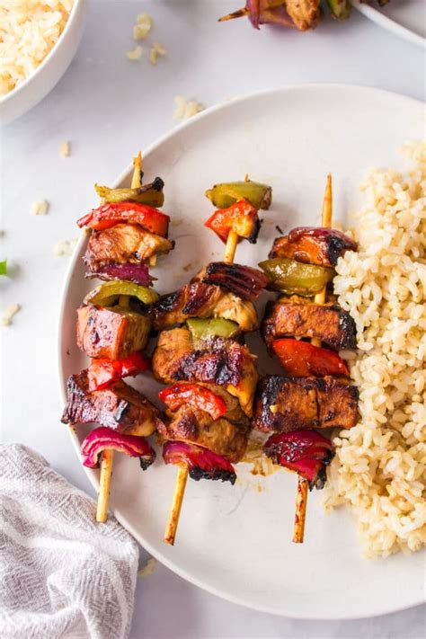 Grilled Chicken Kabobs Cook Dinner Tonight