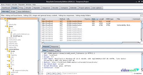 Introduction And Check Of Burp Suite Capabilities Eldernode Blog