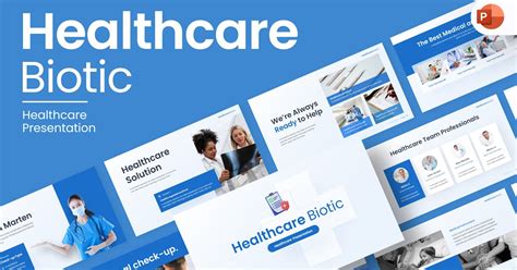 Шаблон презентаций Powerpoint в сфере здравоохранения и биотики Шаблоны презентаций Включая