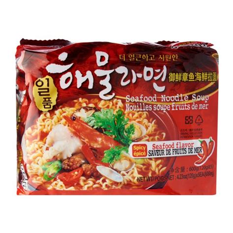 Paldo Seafood Noodle Soup 120gx5 Shopee Malaysia