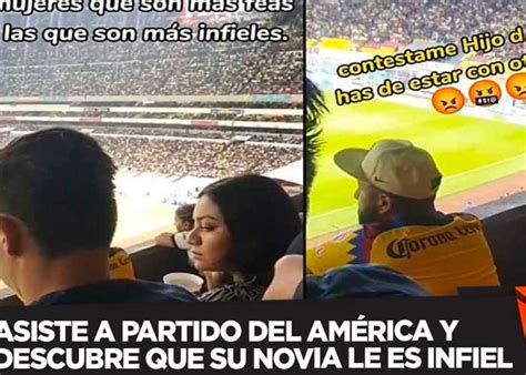 En Pleno Estadio Joven Descubre Infidelidad De Su Novia Y Se Pone A