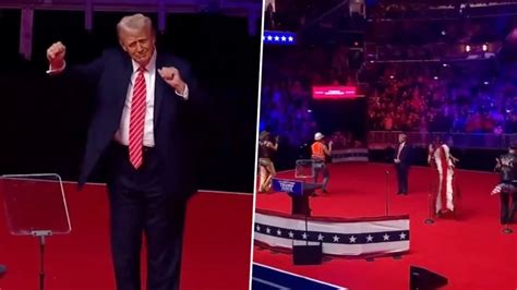 Donald Trumps Make America Great Again Victory Rally Us President