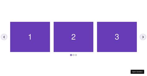 React Elastic Carousel Codesandbox