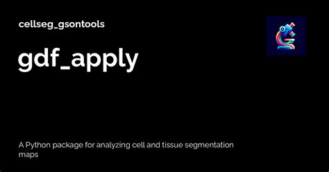 Gdfapply Cellseggsontools