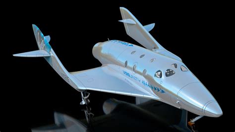 Vss Imagine Virgin Galactic Spaceship Iii 3d Model 119 3ds Blend