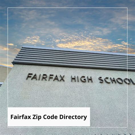 Fairfax County Zip Code Map Metro