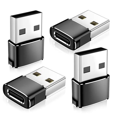 Usb To Usb C Adaptertype C Female To A Male Car Charger Otg Converter For
