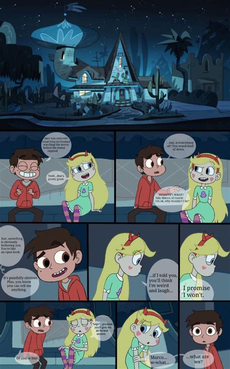 Page 1 What Are We Starco Fan Comic By Bakajager Cartoons Comics