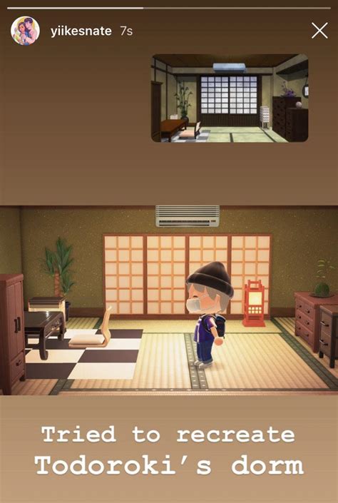 Tried To Recreate Todorokis Dorm Racnewhorizons