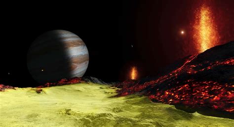 Io Moon Surface