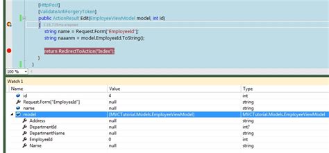 Mvc Viewmodel Edit Shows Nothing After Post Stack Overflow